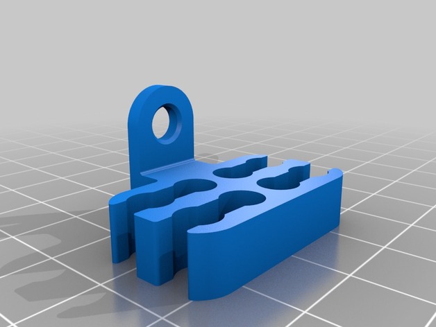 Ethernet Cable Runners - Screw Mount Type - DownloadFree3D.com