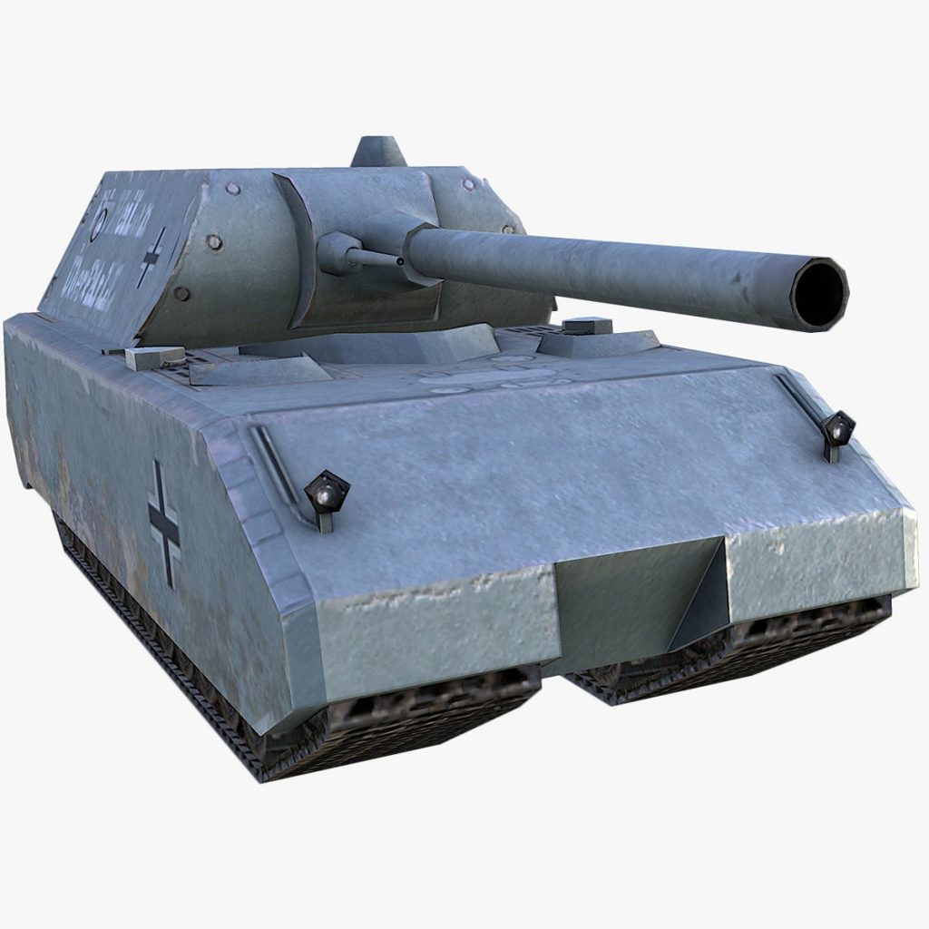 WW2 Maus Tank - DownloadFree3D.com