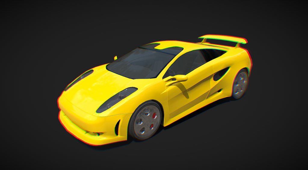 95 Italdesign Cala - Low poly model - DownloadFree3D.com