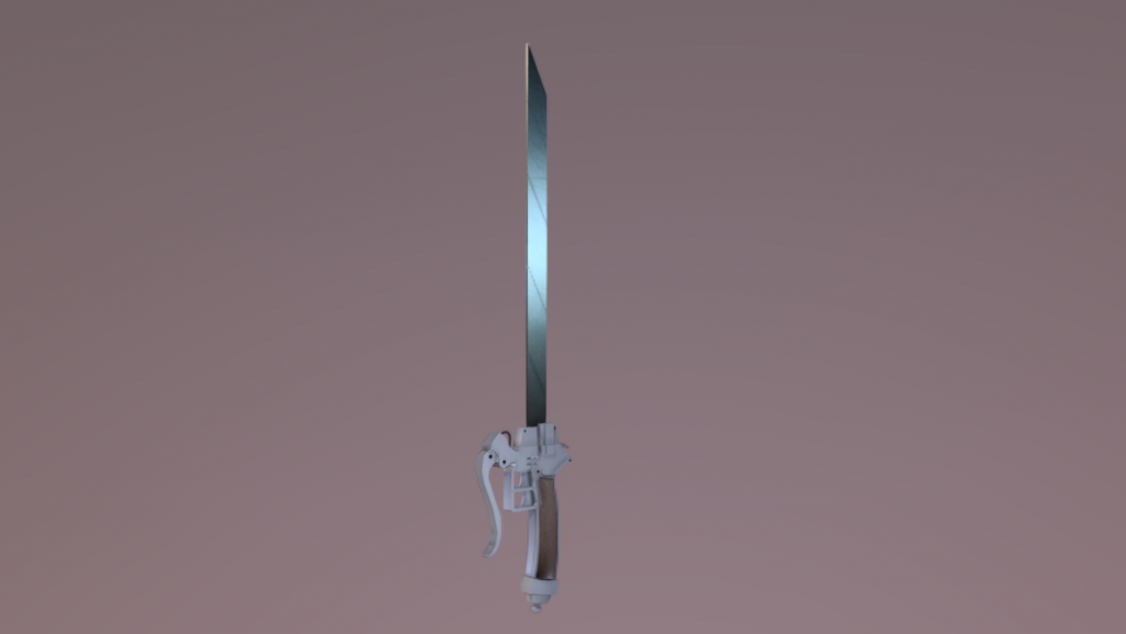 Attack on Titan Sword / Ultrahard Steel - DownloadFree3D.com