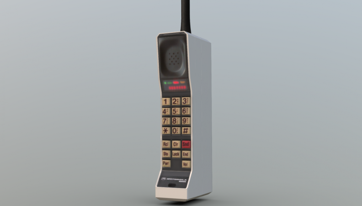 Brick Phone Classic - DownloadFree3D.com