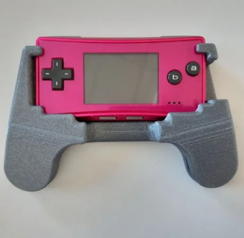 GameBoy Micro Grip - DownloadFree3D.com