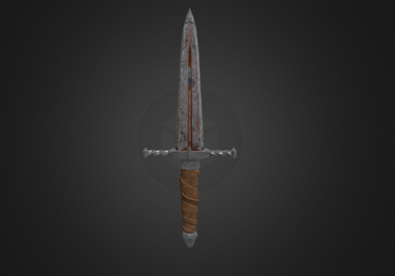 Iron Dagger - DownloadFree3D.com