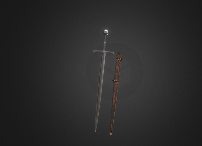 Medieval Sword - DownloadFree3D.com
