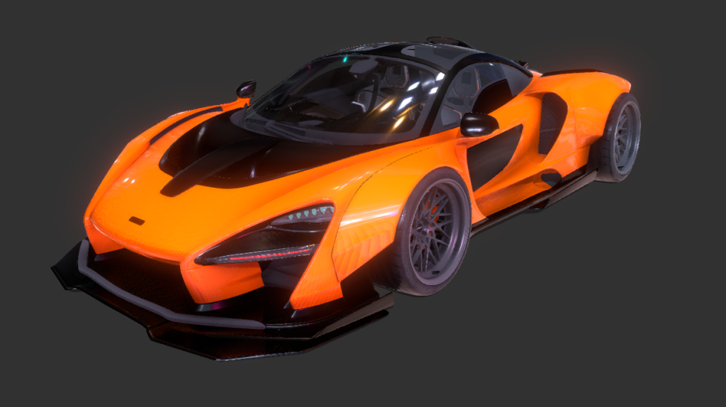 18' McLaren Senna Crxw Widebody Kit (Animated) - DownloadFree3D.com