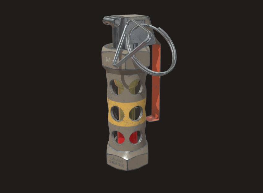 Stun Grenade Game-ready Asset - DownloadFree3D.com