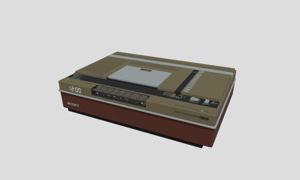 Beta Max Video recorder - DownloadFree3D.com