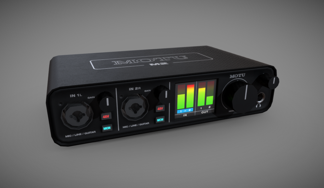 MOTU M2 Audio Interface DownloadFree3D MOTU M2 Audio Interface DownloadFree3D