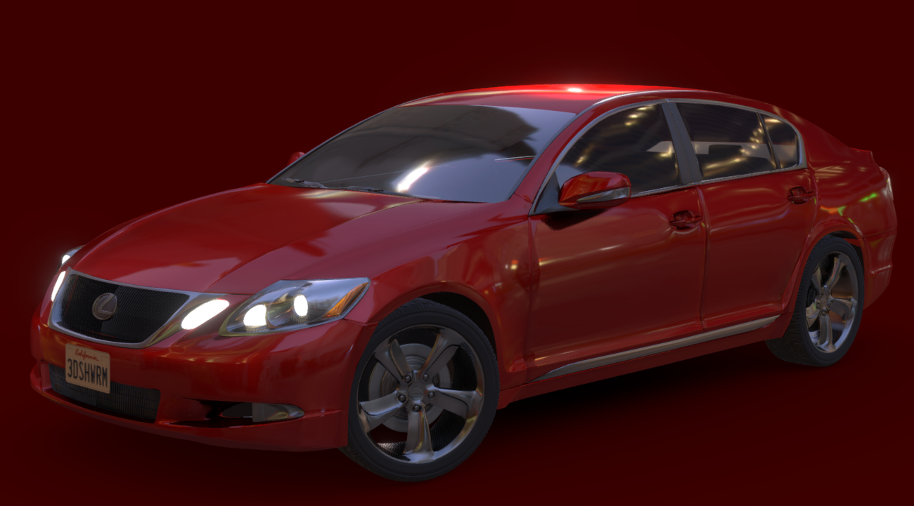 Lexus GS 350 2011 - DownloadFree3D.com