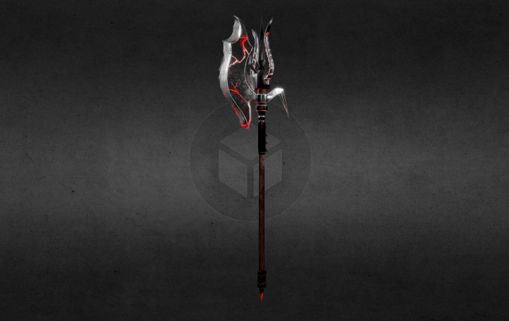 Demonic Halberd - DownloadFree3D.com