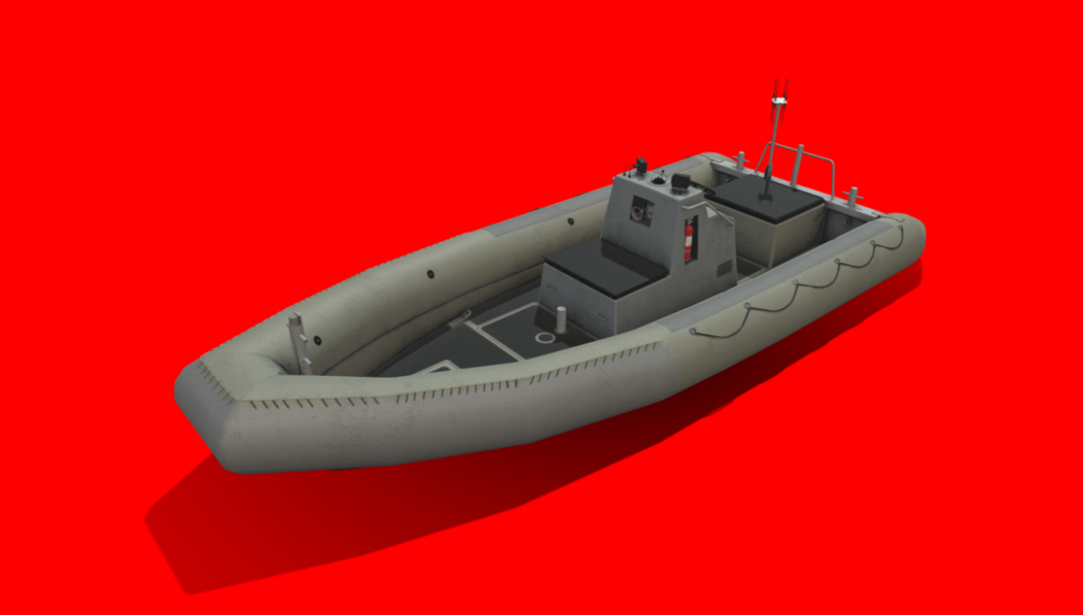 RHIB Boat - DownloadFree3D.com