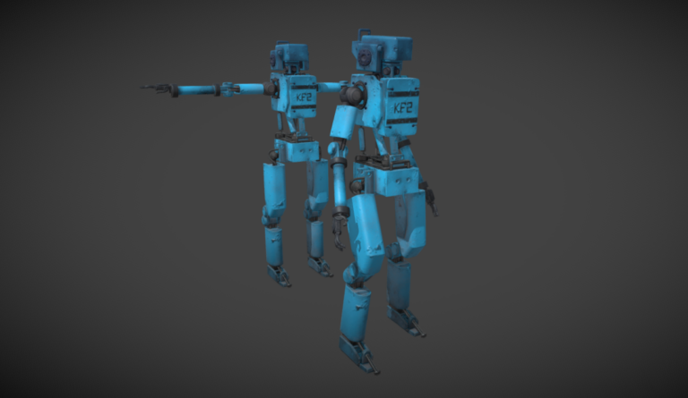 Robot KF2 - DownloadFree3D.com