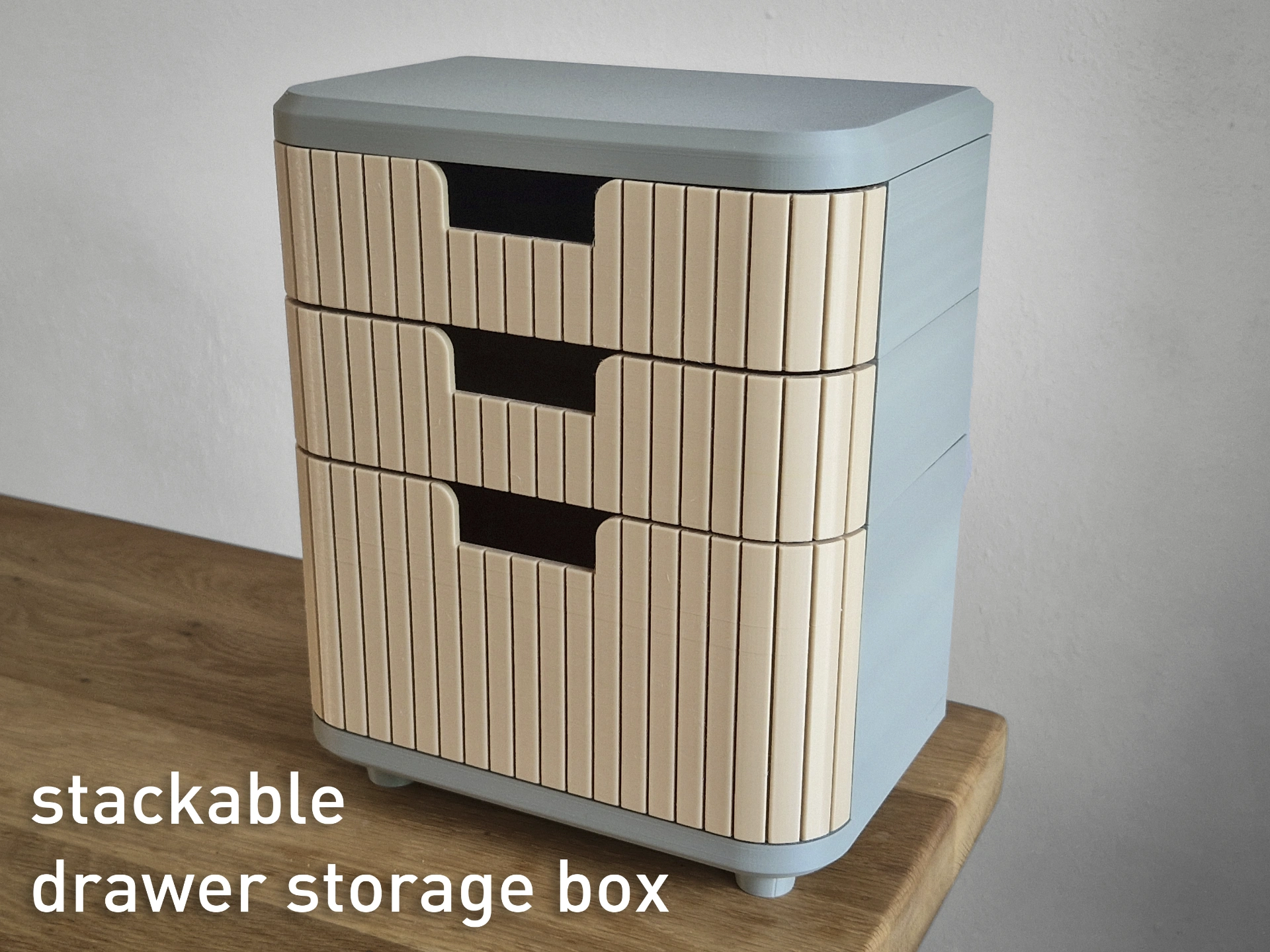 Stackable Drawer Storage Box - DownloadFree3D.com
