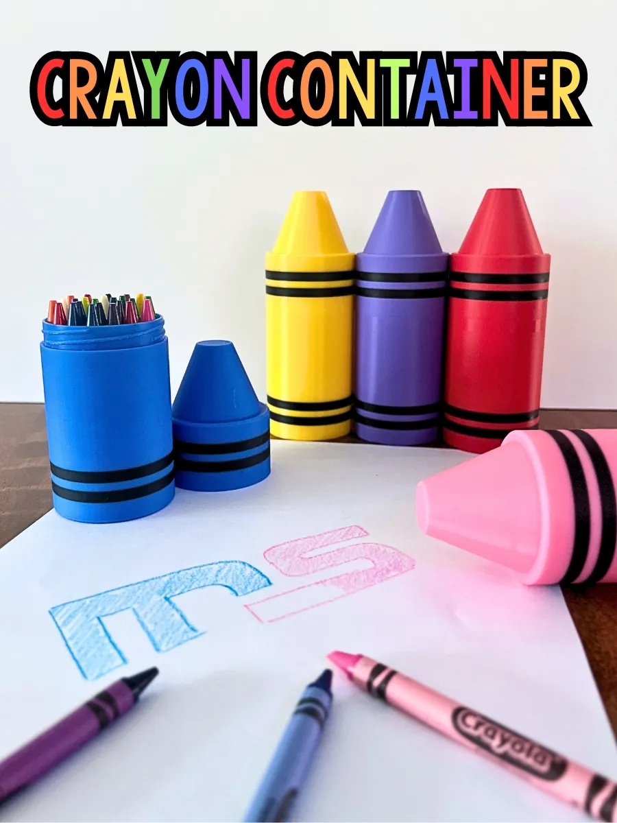 Crayon Container - DownloadFree3D.com