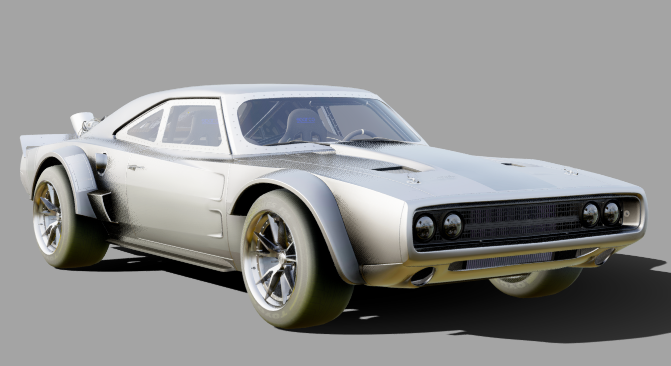 Dominic Toretto's ICE DODGE CHARGER - DownloadFree3D.com