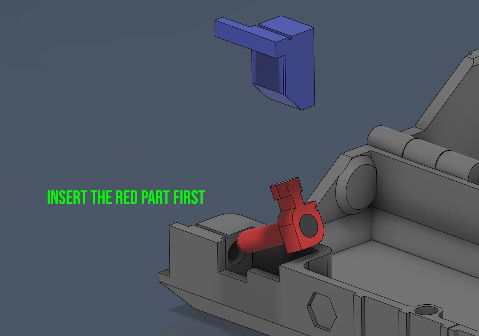 Strong Case - Lock mechanism - DownloadFree3D.com