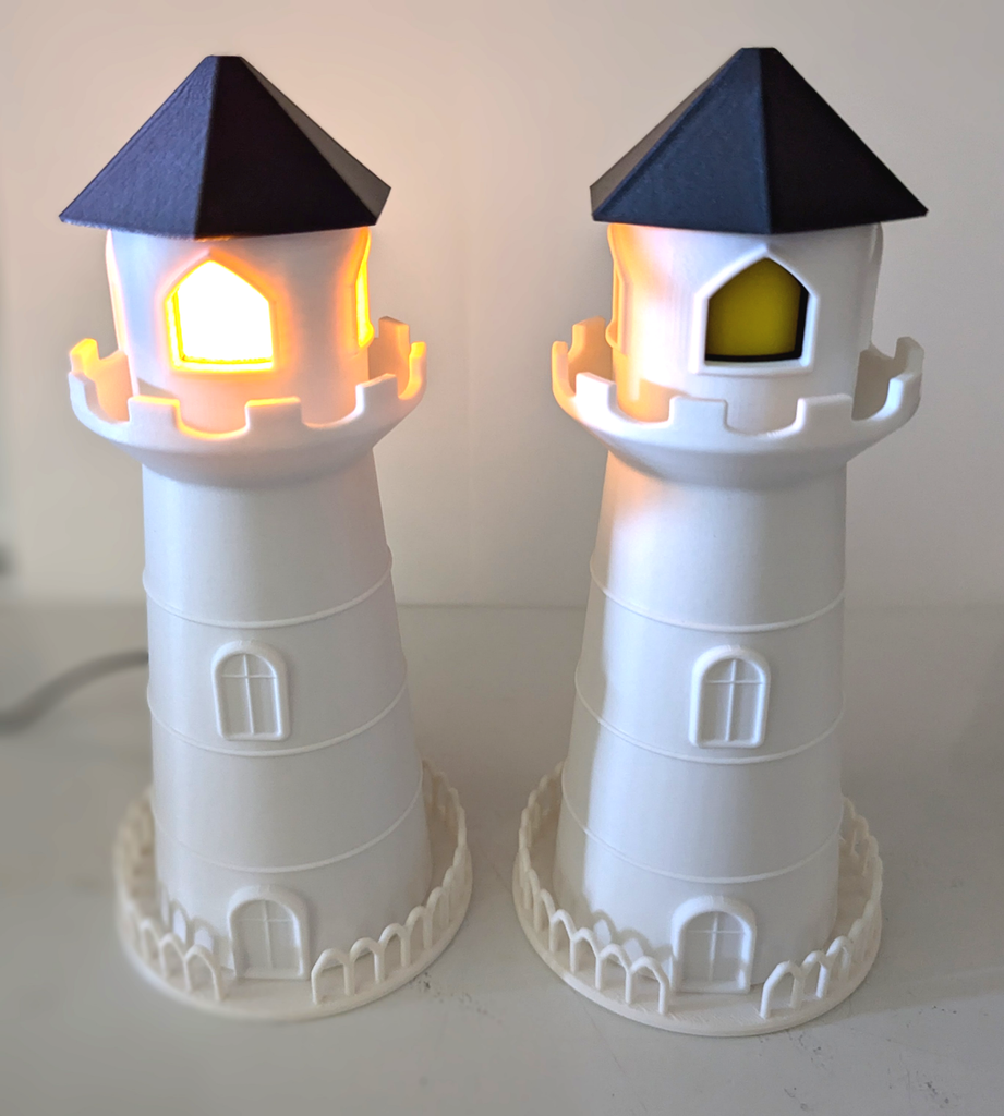 Lighthouse Night Light - DownloadFree3D.com