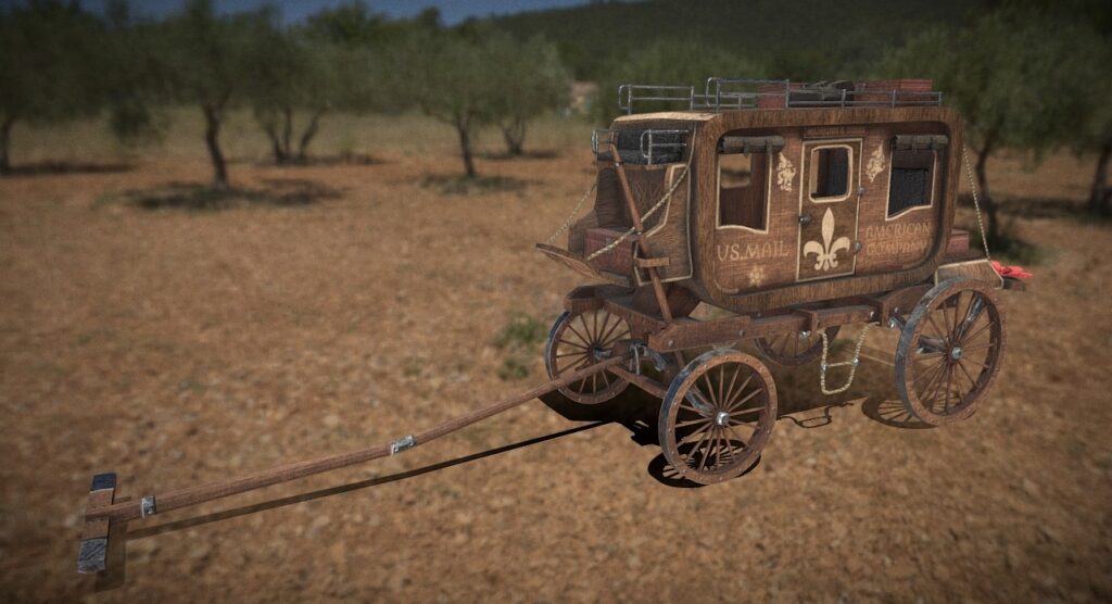 Mail Coaches - DownloadFree3D.com