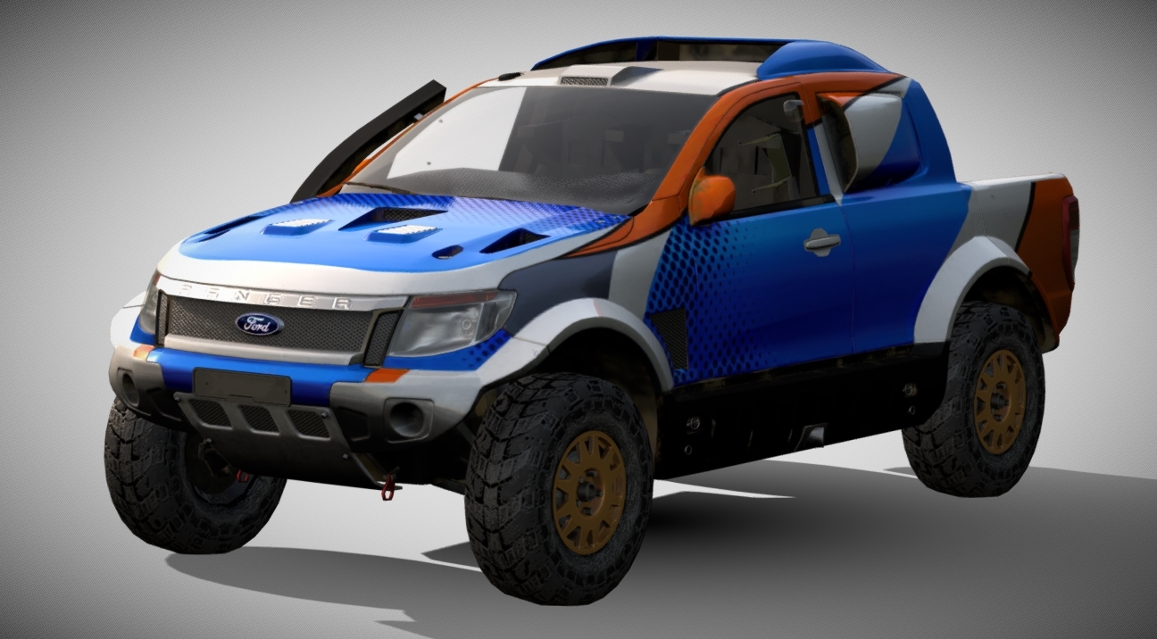 2014 Ford Ranger Dakar - DownloadFree3D.com