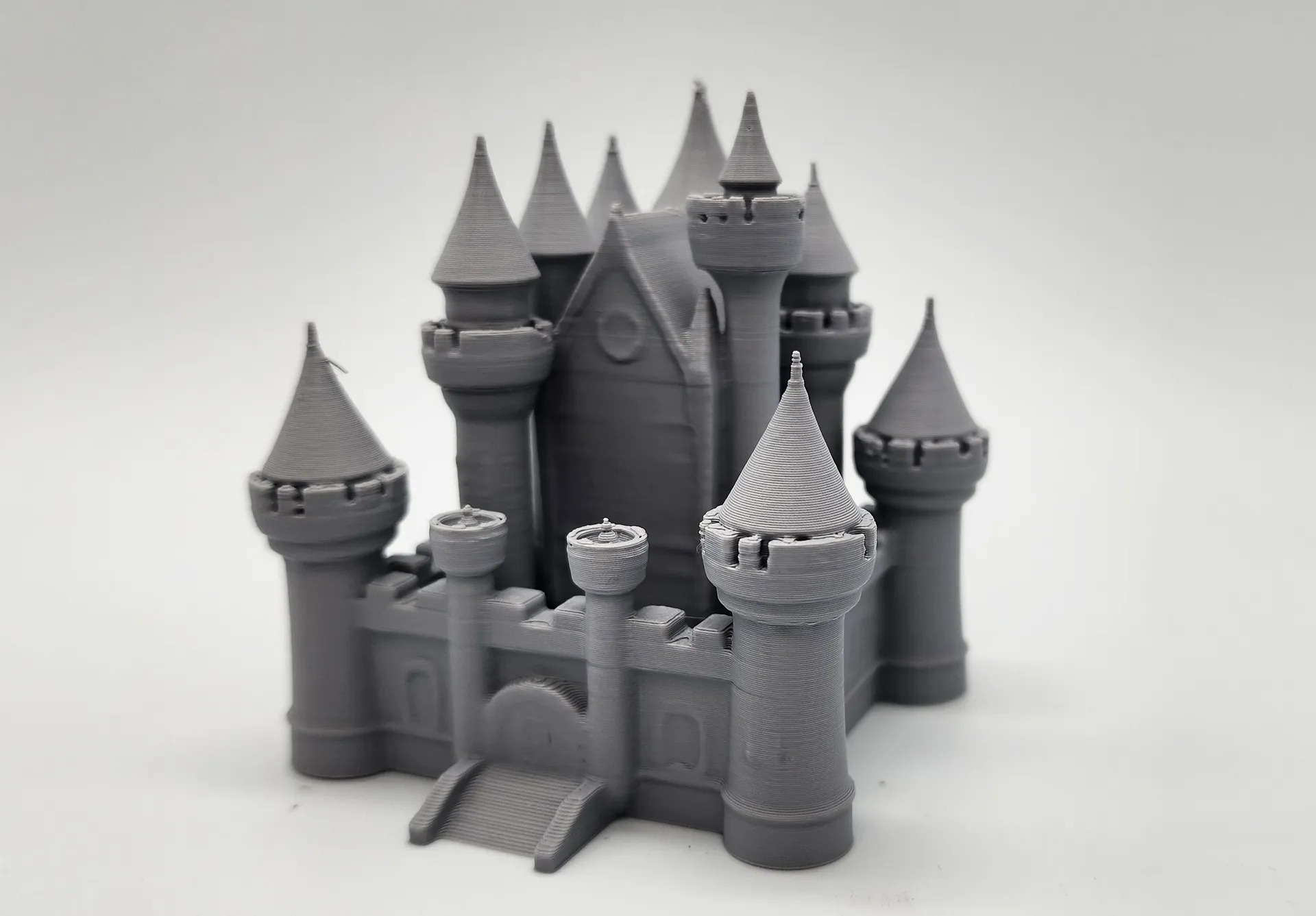 Castle & Keep Miniature - DownloadFree3D.com