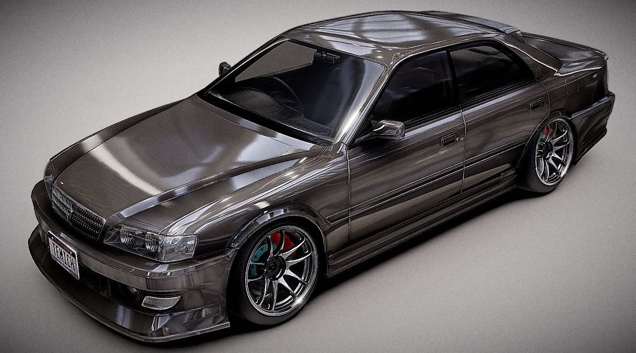 TOYOTA CHASER (X100) - DownloadFree3D.com