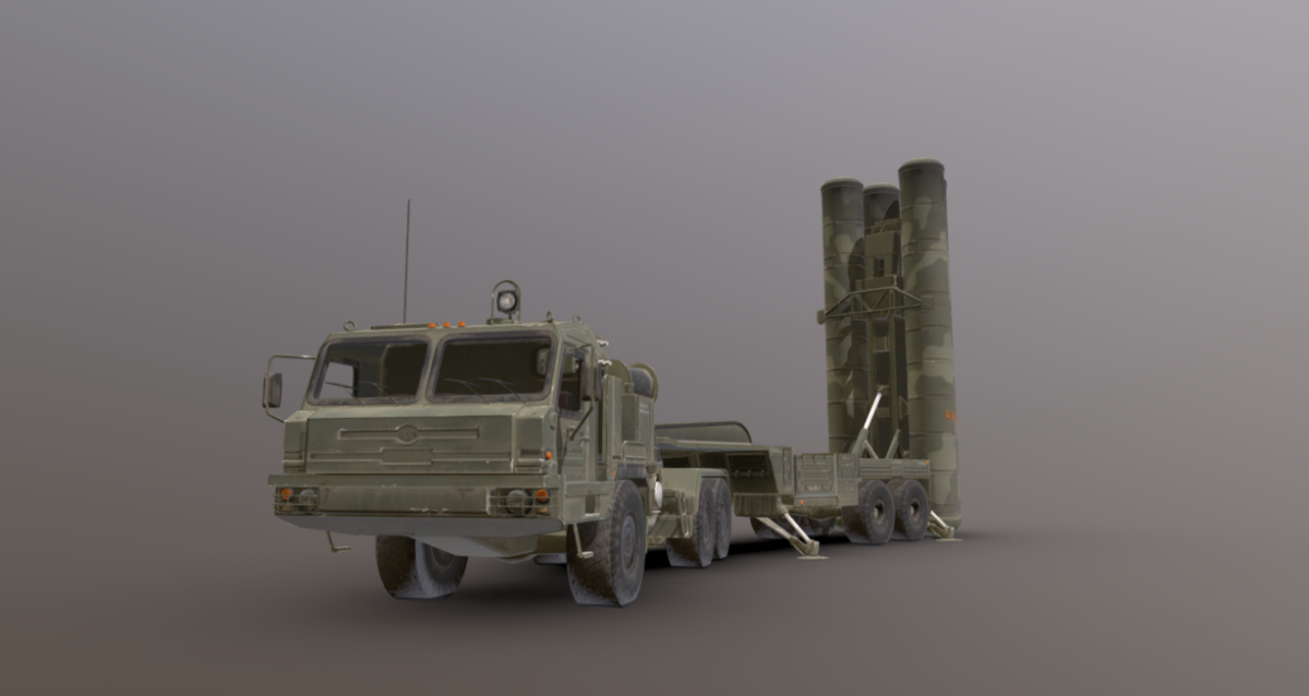 S-400 Triumf SAM system - DownloadFree3D.com