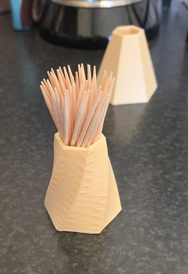Toothpick holder - DownloadFree3D.com