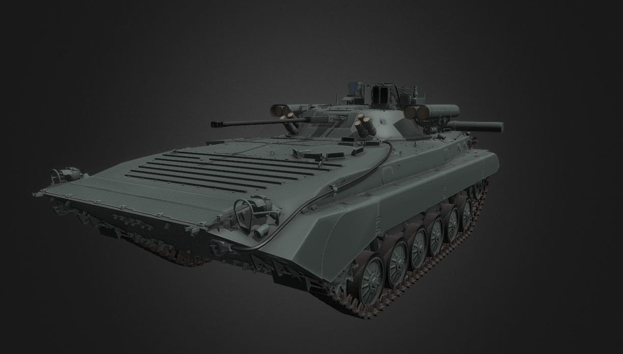 Russian military vehicles - BMP-2M Berezhok - DownloadFree3D.com