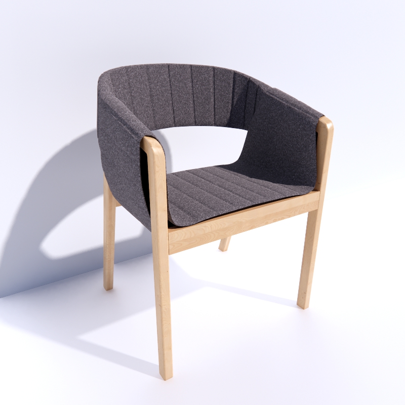 Wogg Roya Chair - DownloadFree3D.com