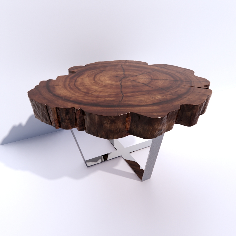 Woodmood Coffee Table - DownloadFree3D.com